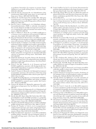 Dignosis&mangment of lung cancer | PDF