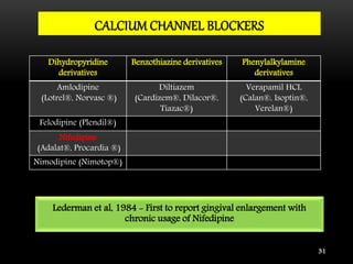 DRUG INDUCED GINGIVAL ENLARGMENT (DIGO) | PPTX