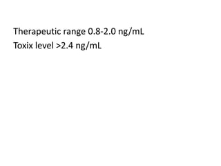 Digoxin | PPTX