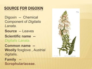 Digoxin | PPTX