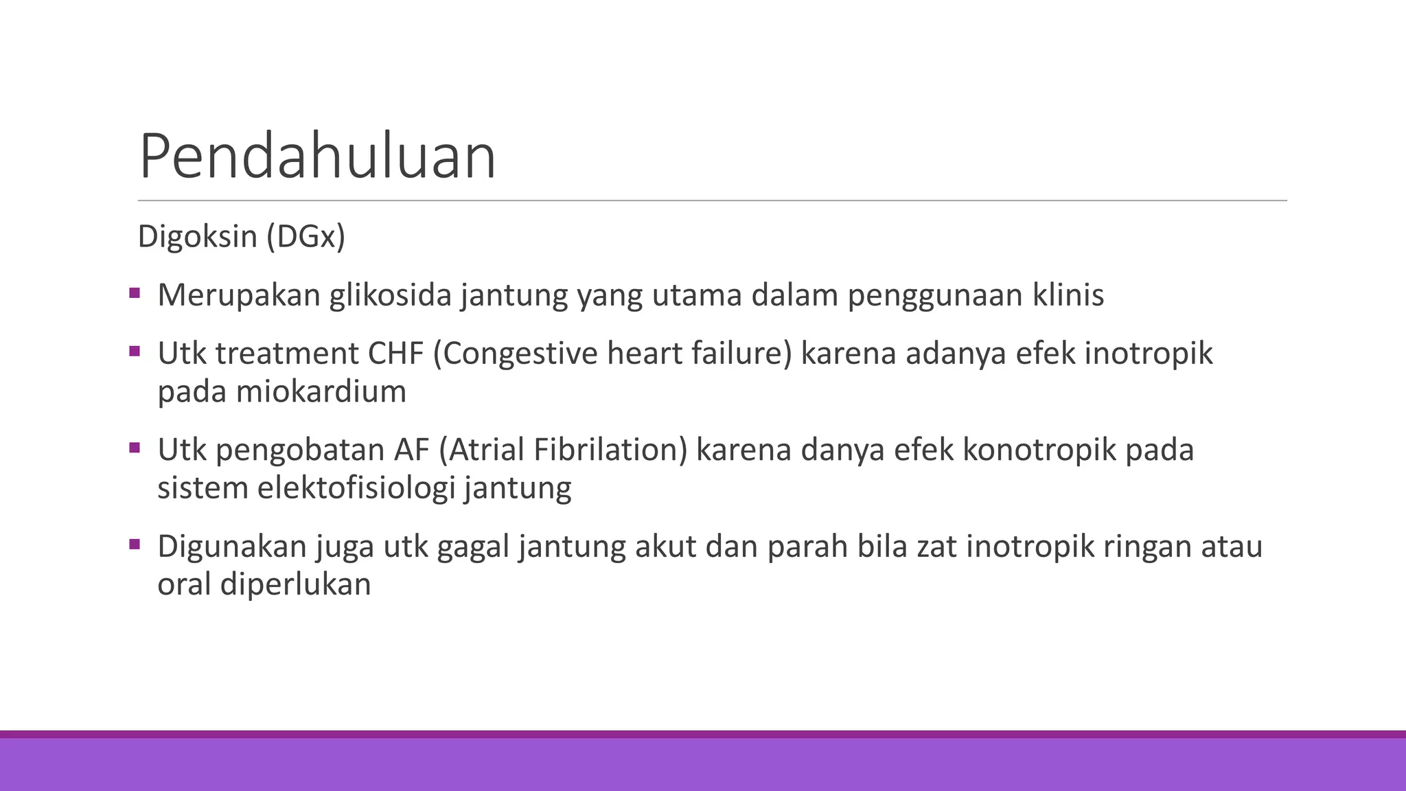 Farmakokinetik Klinik Digoxin | PDF