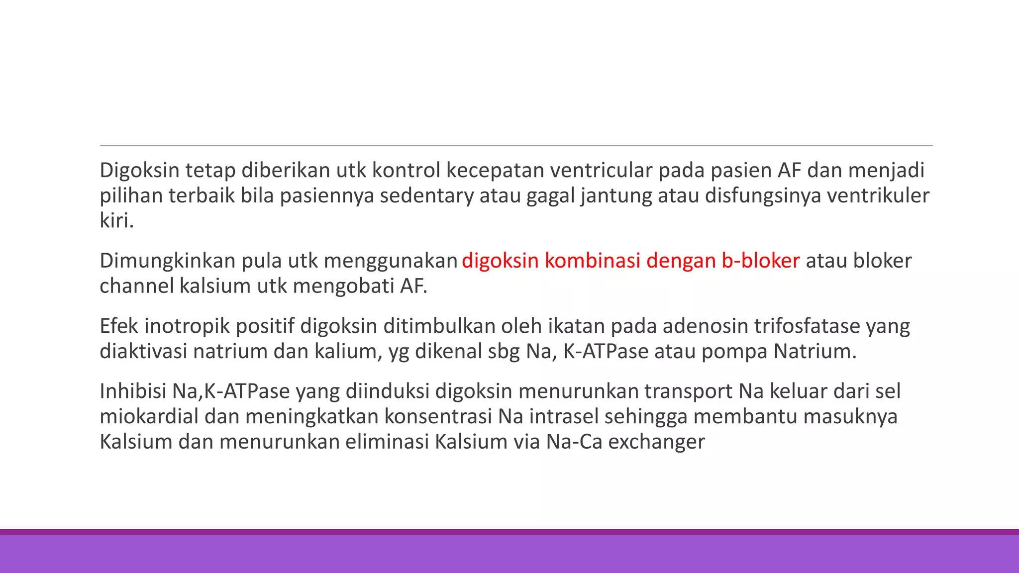 Farmakokinetik Klinik Digoxin | PDF