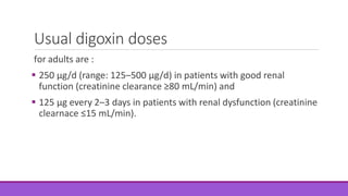 Farmakokinetik Klinik Digoxin | PDF