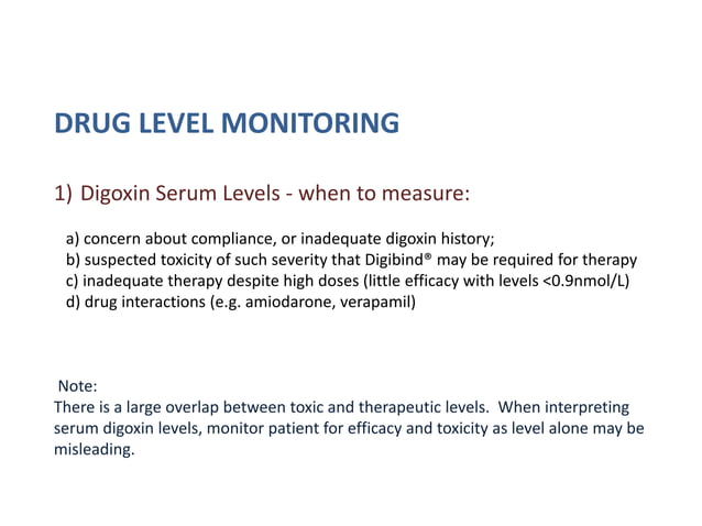 Digoxin | PPTX