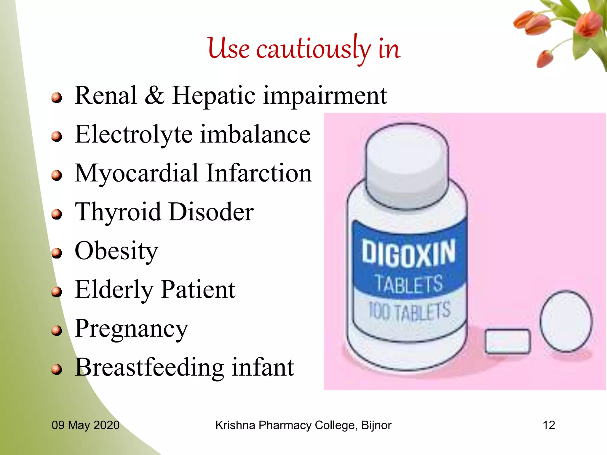 Extraction , Isolation and Structure Elucidation of Digoxin | PPTX