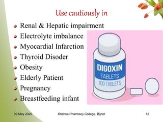Extraction , Isolation and Structure Elucidation of Digoxin | PPTX