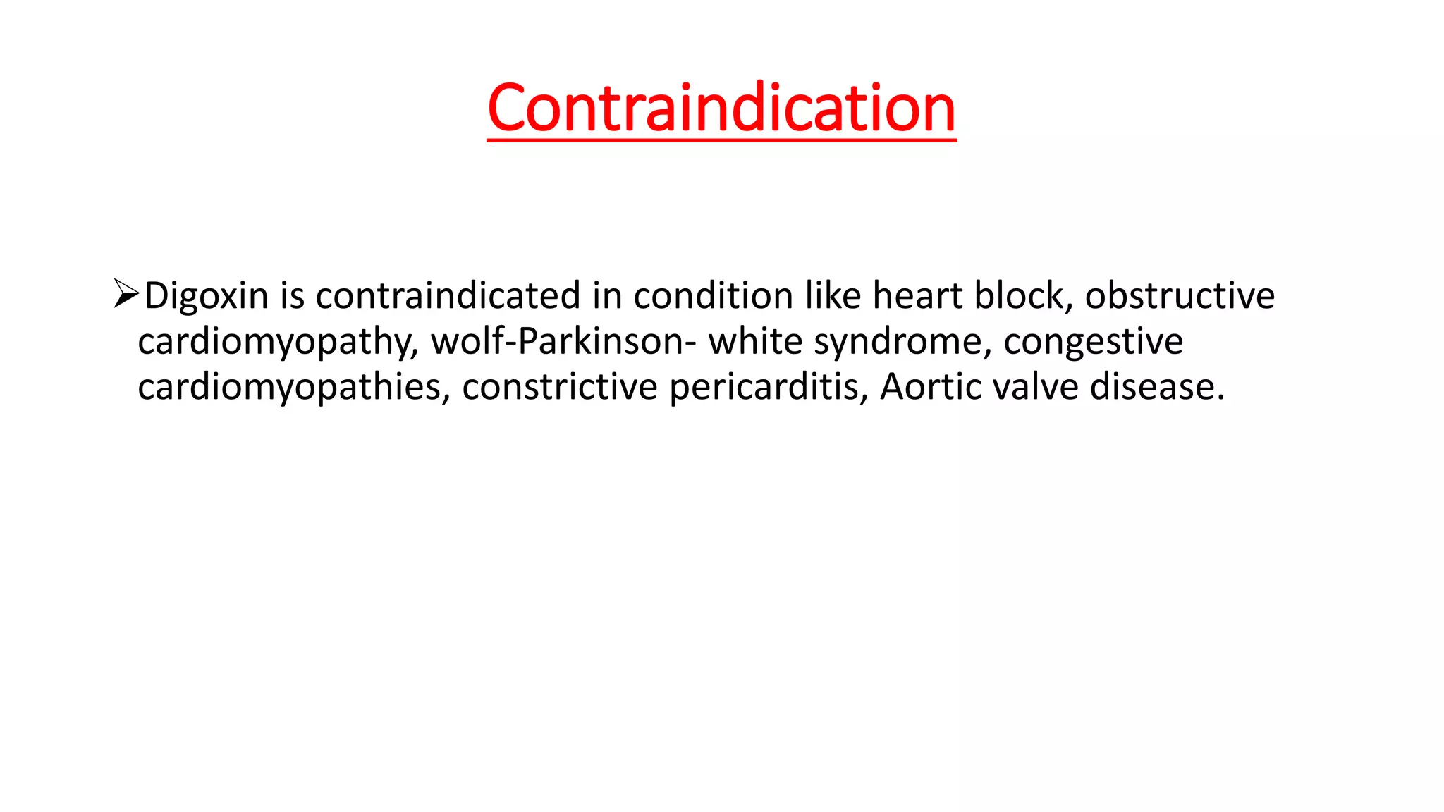 Cardiotonic Digoxin presentation | PPTX