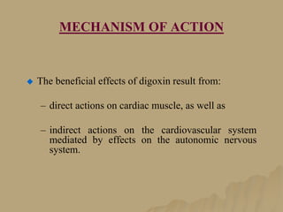 Digoxin- GLYCOSIDE | PPTX