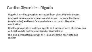 digoxin.pdf | Heart and Cardiovascular Diseases | Diseases and Conditions