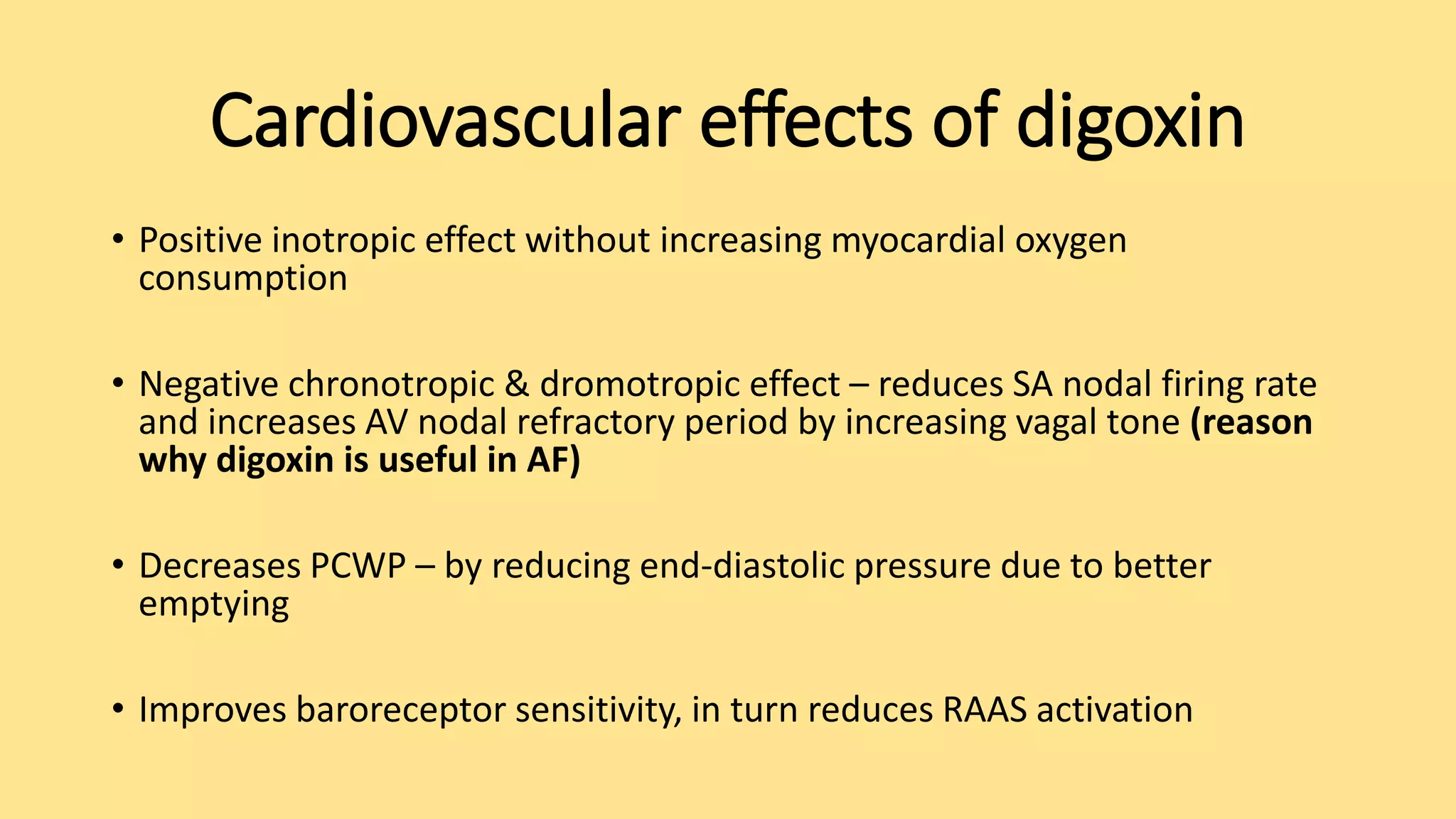 Digoxin journal club | PPT