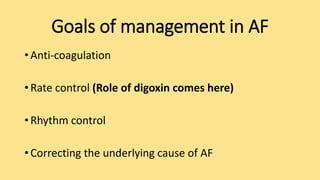 Digoxin journal club | PPT