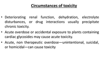 Digoxin toxicity | PPTX