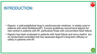 DIGOXIN TOXICITY.pptx, Treatment of Digoxin Toxicity, Ecg Changes in ...