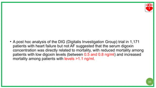DIGOXIN TOXICITY.pptx, Treatment of Digoxin Toxicity, Ecg Changes in ...