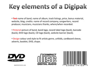 What is a Digipak? | PPT