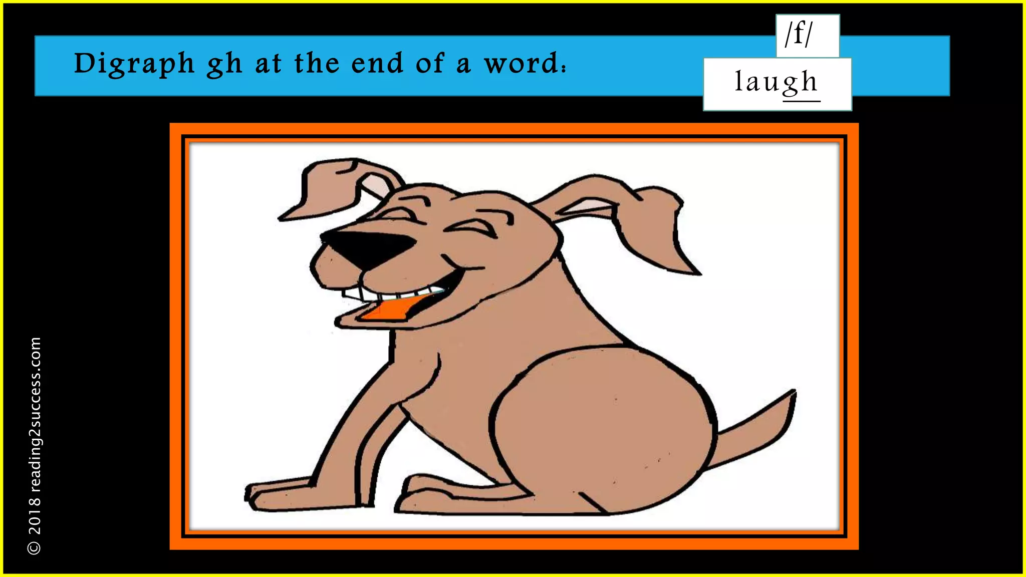 Digraphs ph and gh make the f sound! | PPTX