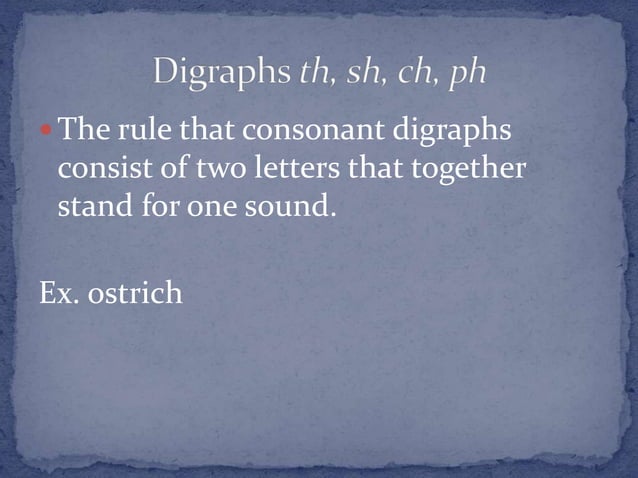 Digraphs th,sh,ch,ph | PPT