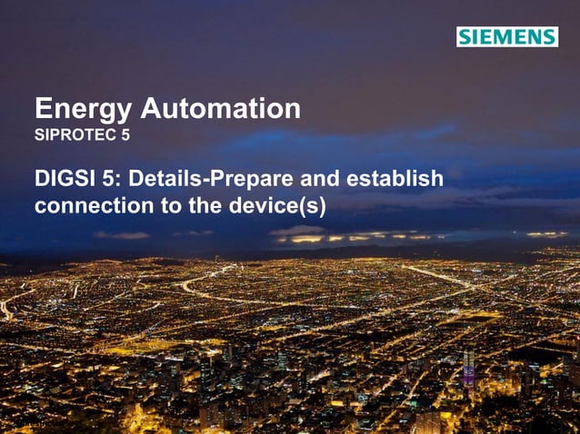 DIGSI 5 Details - Connection to the device(s).pdf | Operating Systems ...