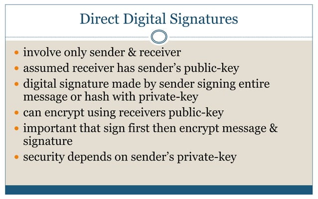 Elgamal Digital Signature | PPT | Computing | Technology & Computing