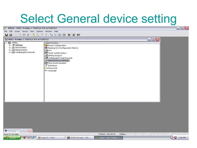 DIGSI presentation Test universe software | PPT | Computer Software and ...