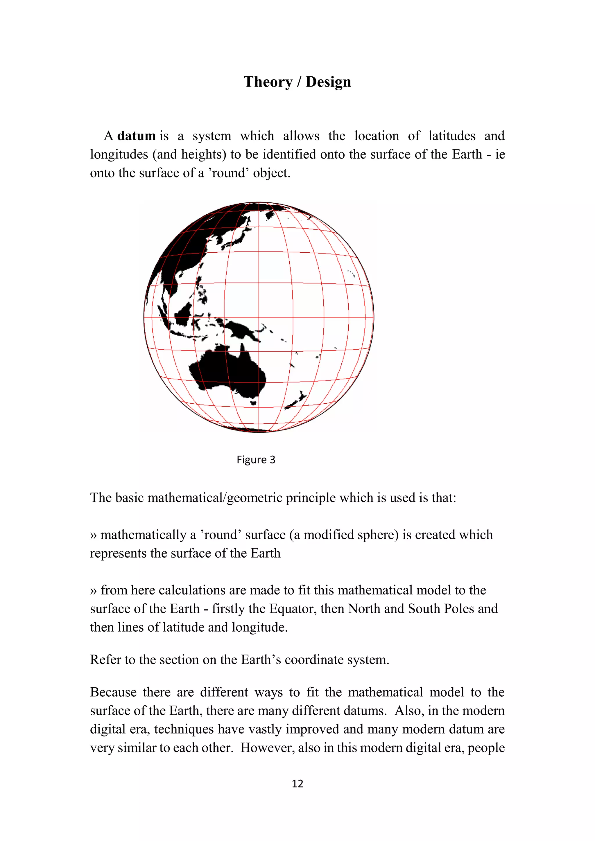 Differentiation between Global and Local Datum from Different aspect | PDF