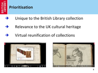 Digital Activities at the British Library (11-12-08) | PPT