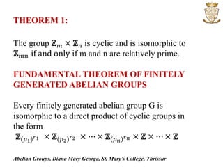 Dihedral groups & abeliangroups | PDF