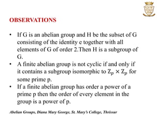 Dihedral groups & abeliangroups | PDF