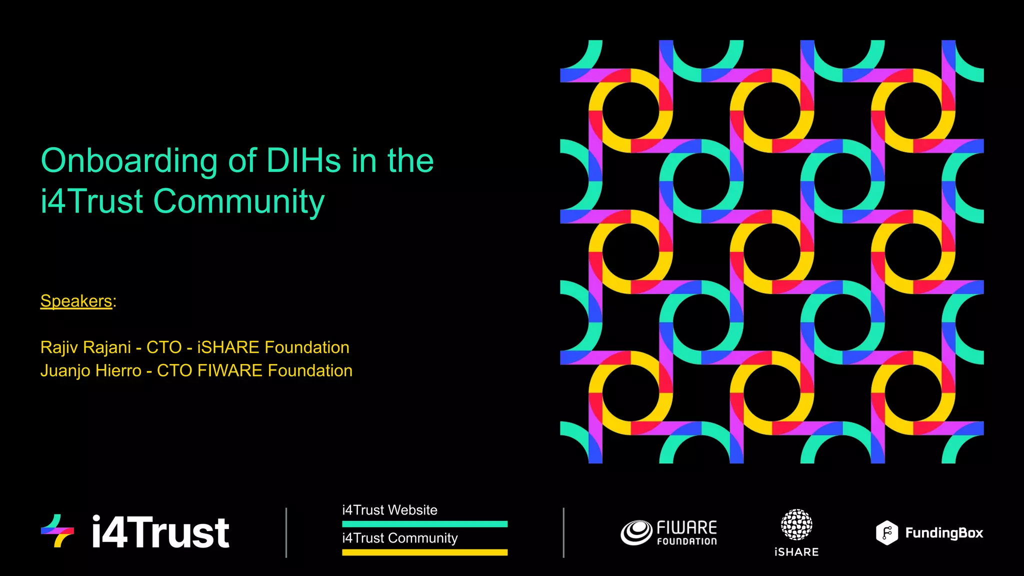 Onboarding of DIHs in the i4Trust Community | PPT