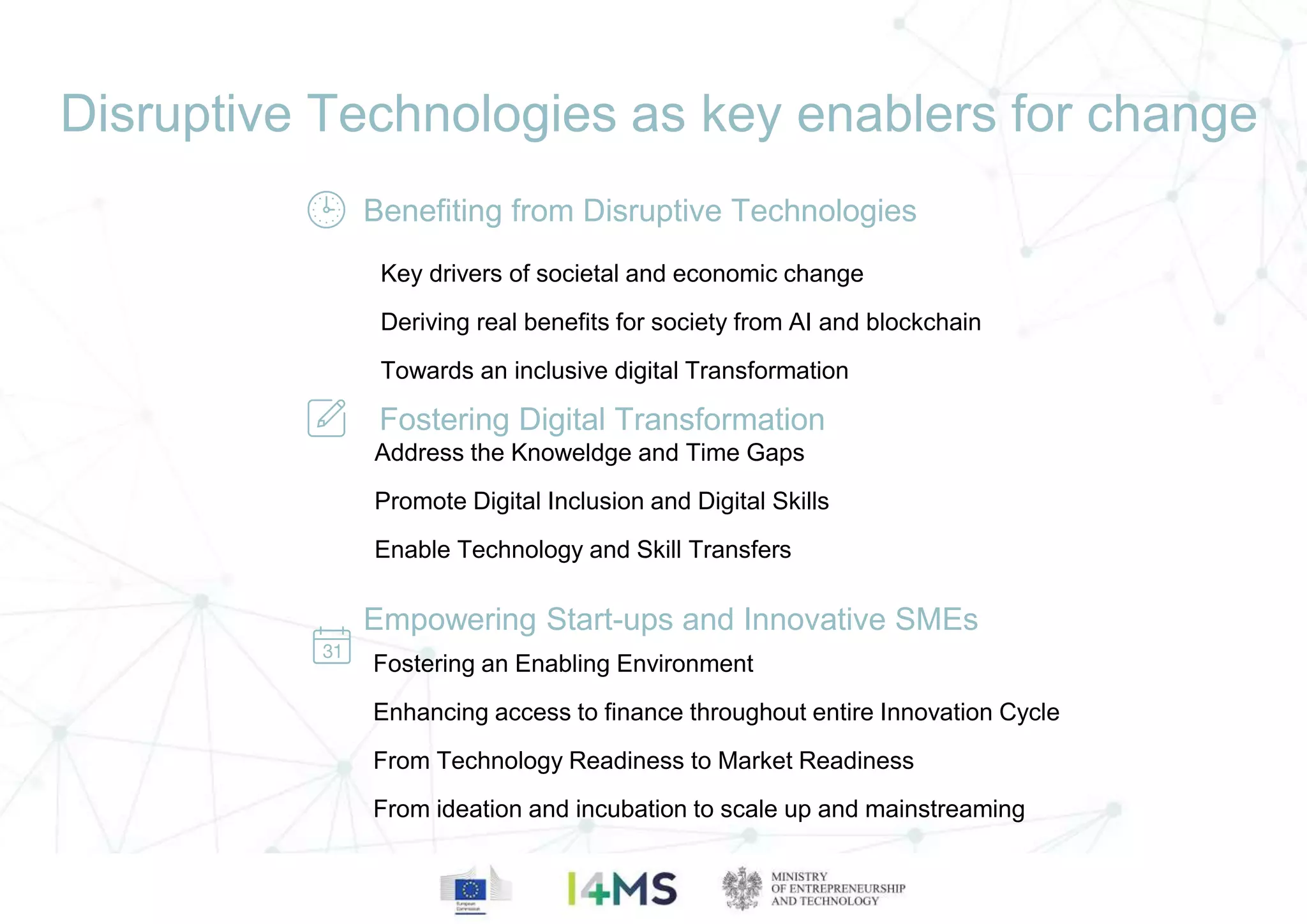 Empowering Deep Tech Start-ups and traditional SMEs | PPT