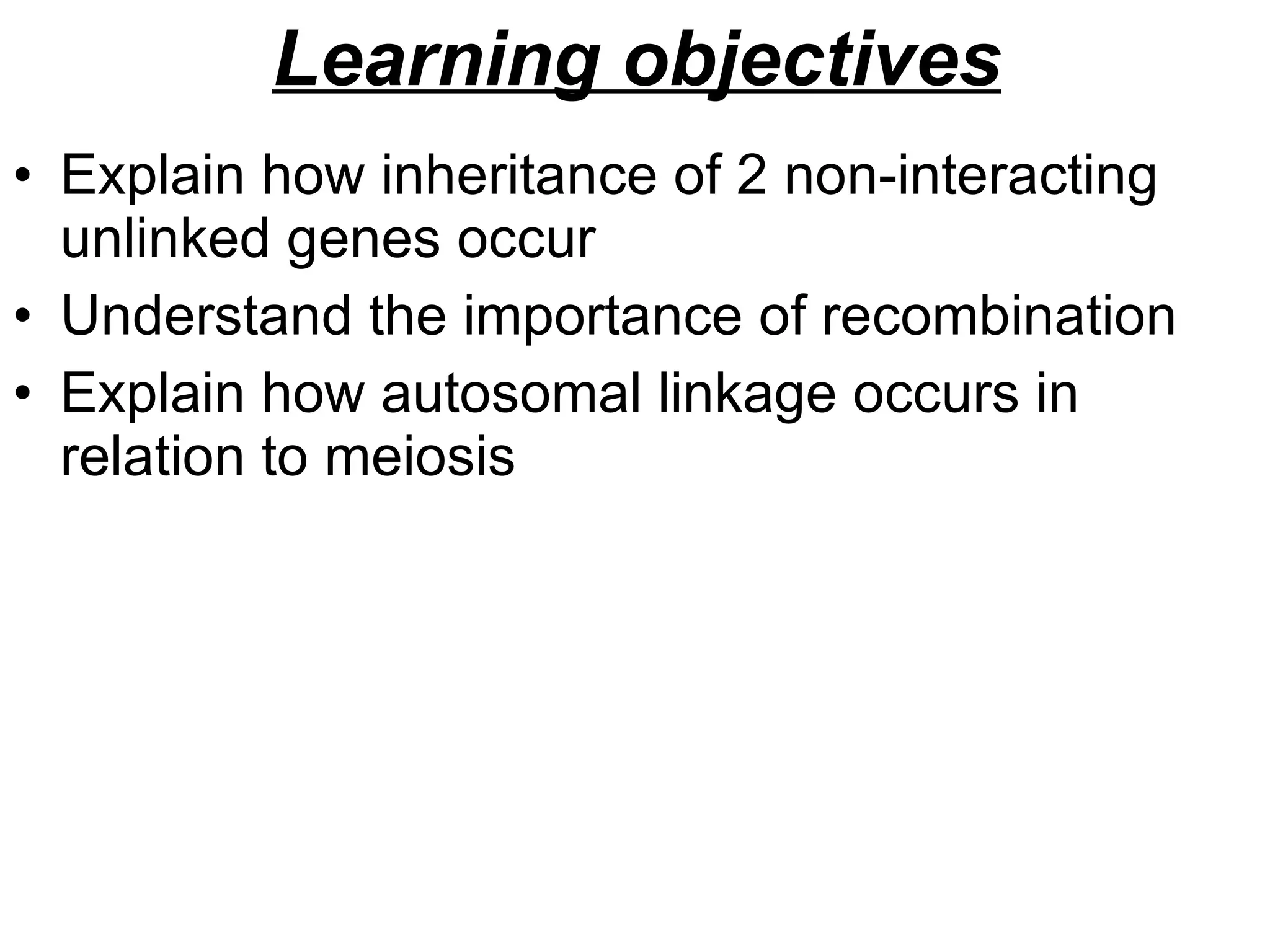 Dihybrid Inheritance Lesson 5 | PPT