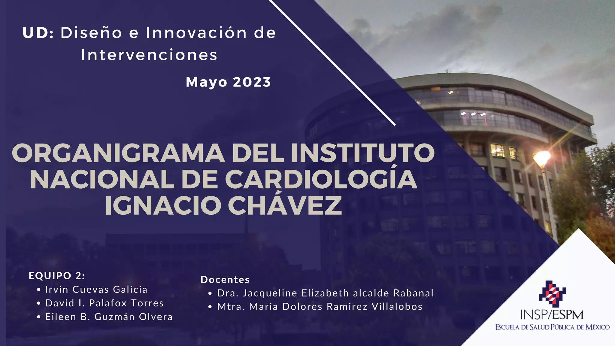 DII. Organigrama del Instituto Nacional de Cardiología Ignacio Chávez ...