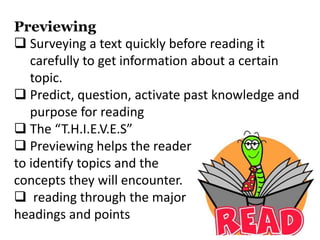 Diifferent reading techniques | PPTX