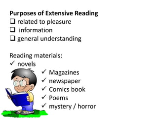 Extensive Reading Cartoons