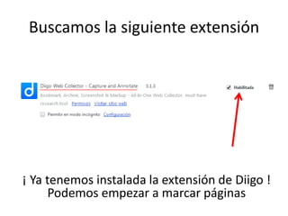 ¿Qué es Diigo? Cómo darse de alta y utilizarlo | PPTX