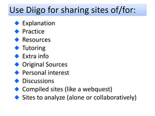 Diigo Basics | PPT