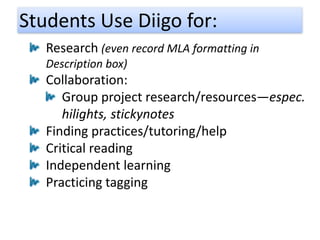 Diigo Basics | PPT