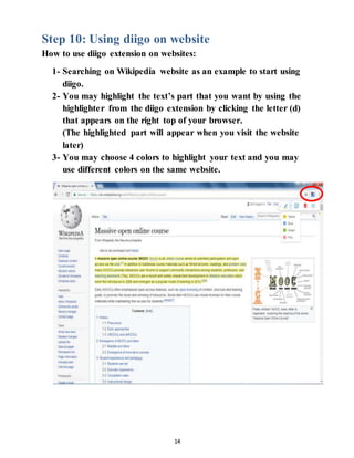 Diigo document | DOCX