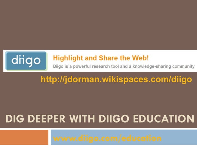 Diigo Educator Account 101 | PPT