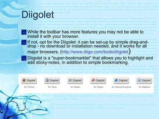 Diigo presentation | PPT