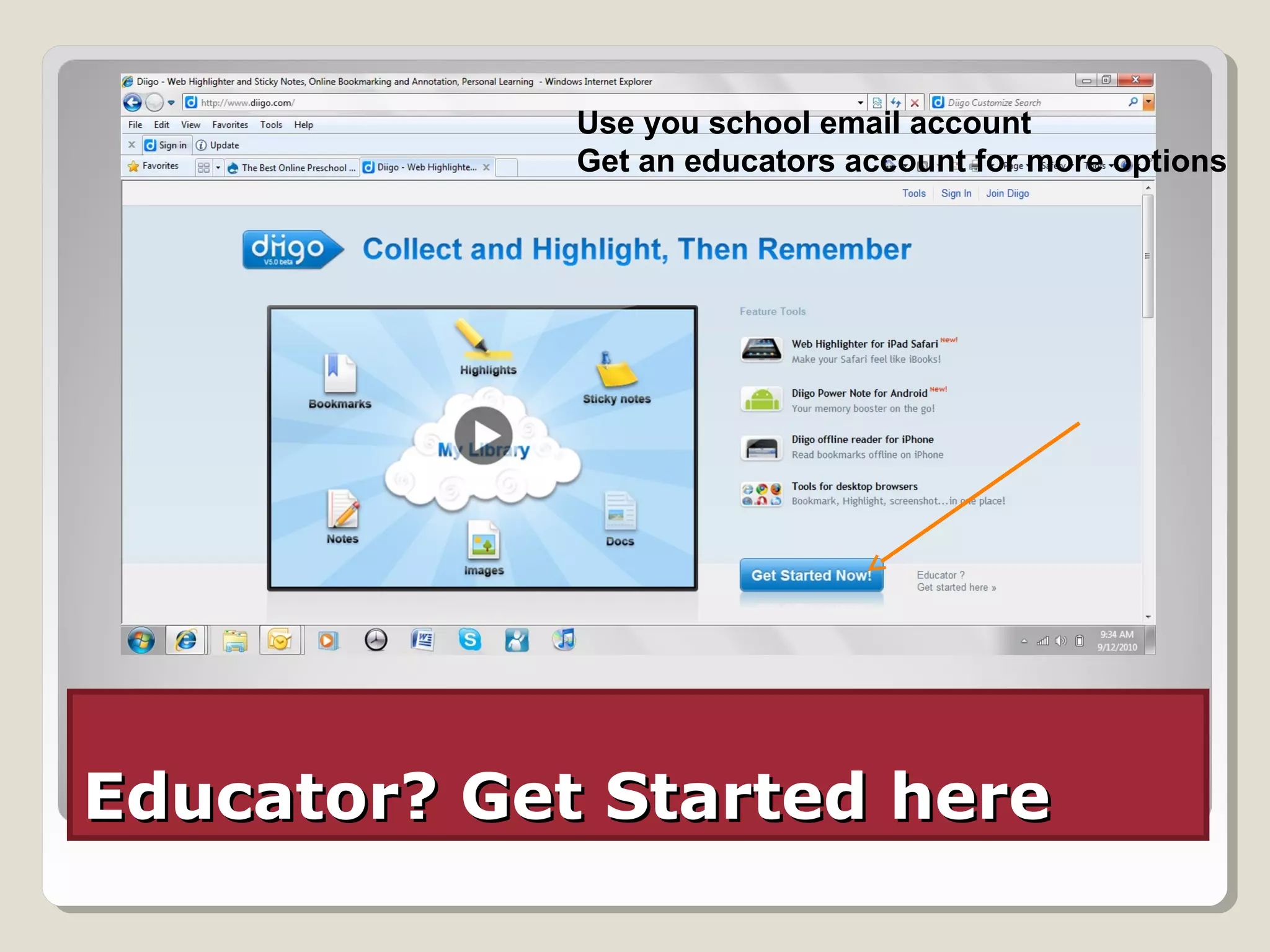 Diigo tutorial | PPT