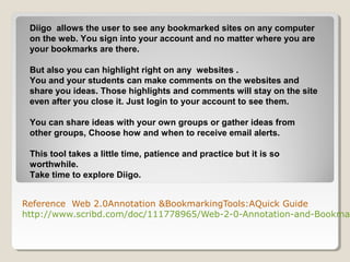 Diigo tutorial | PPT