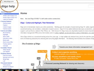 Diigo tutorial | PPT