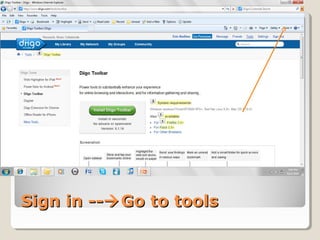 Diigo tutorial | PPT