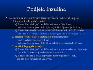 Dijabetes - Dorotea Haligonja i Lovro Likar | PPT