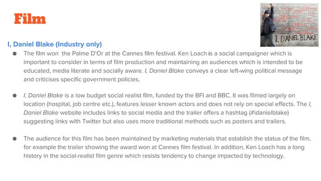 EDUQAS MEDIA STUDIES A LEVEL COMPONENT ONE SECTION B AUDIENCE AND ...