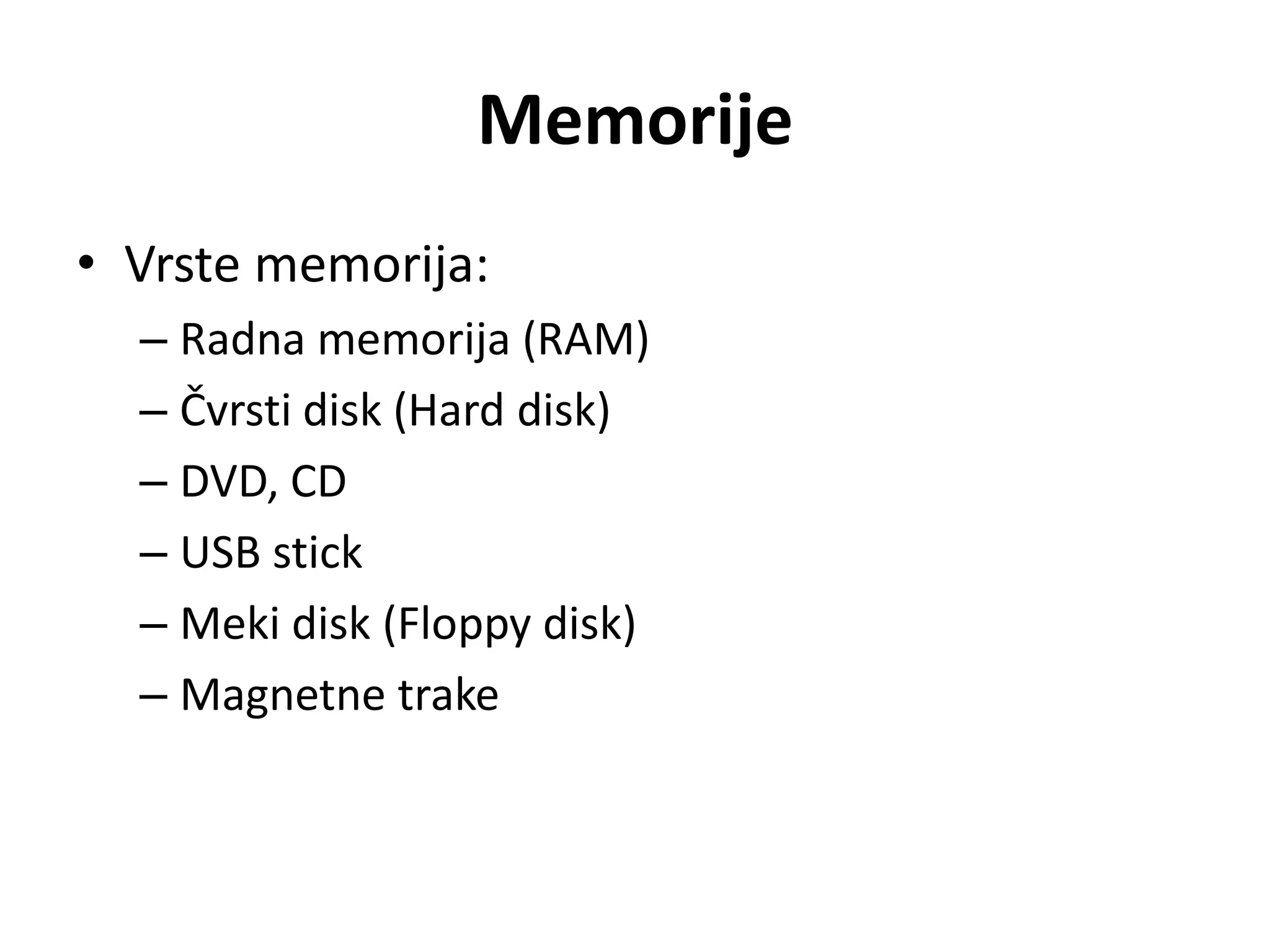 Dijelovi racunala | PDF