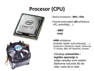 Dijelovi racunala | PDF