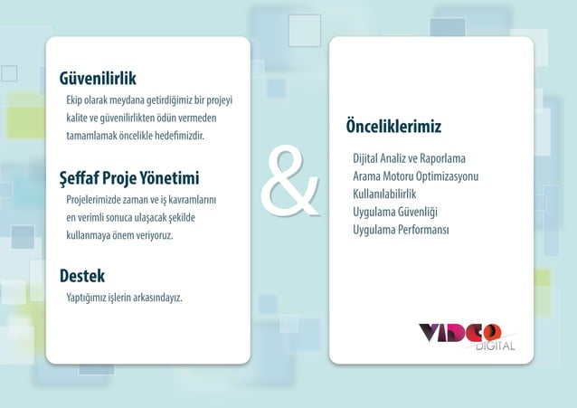 Vidco Digital Tanitim Sunumu | PPT