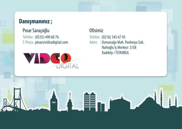 Vidco Digital Tanitim Sunumu | PPT